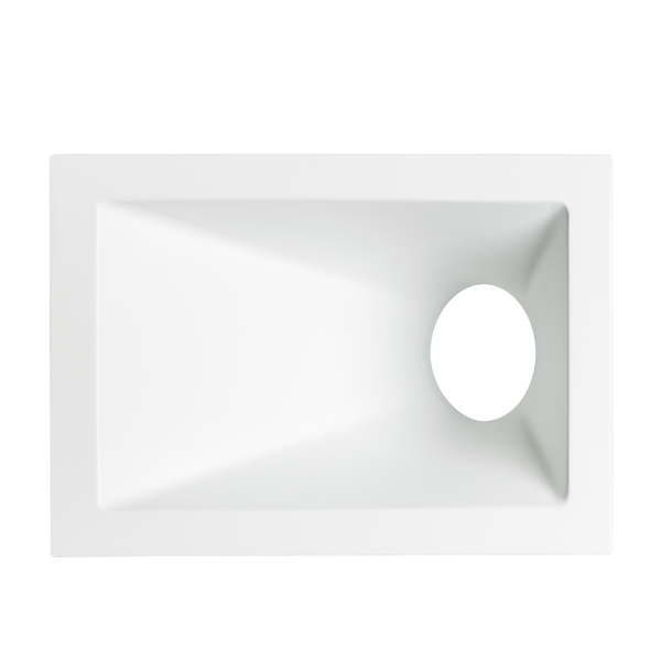 SPOT EMBUTIR SQUARE ANGLE RECU ANGULADO RETAN 40º DIC PAR16 13,2X9,6X6 ...