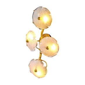 ARANDELA 65CM ALUMÍNIO OURO VELHO - SINDORA ILUMINAÇÃO DCB01741