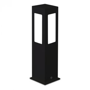 POSTE BALIZADOR ALBERINO 30X9X9CM METAL E ACRÍLICO - USINA 5520/30