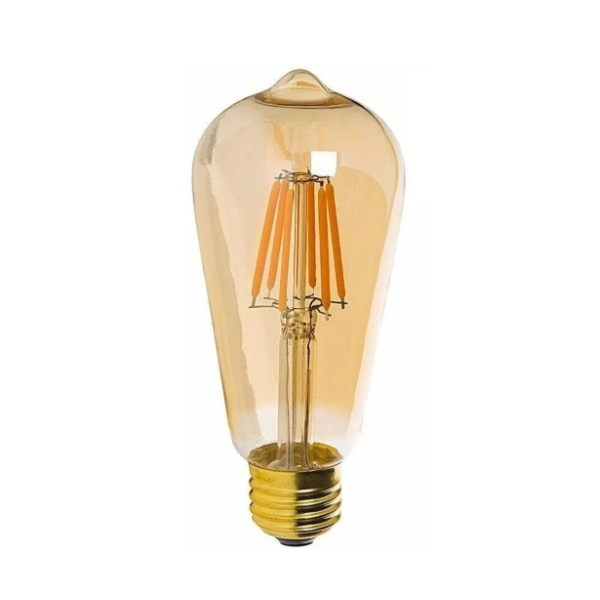 Lâmpada LED ST64 Filamento E27 2200K 4W Bivolt - ADN+ 1396 ST64/4w