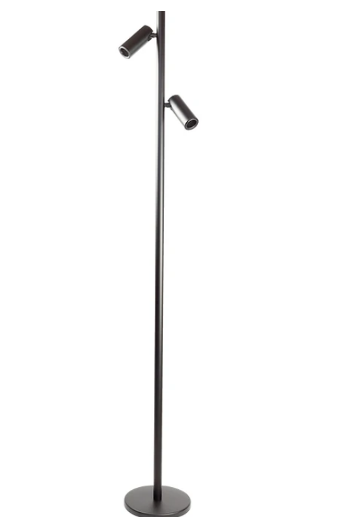 Luminária de Chão Duetto Ø205x1500mm Alumínio - Spotline | Vitaluz